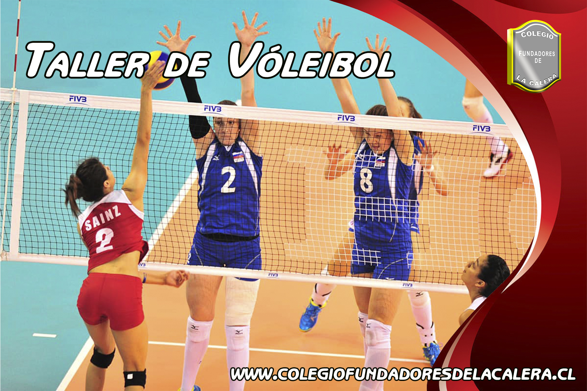 Vóleibol Mixto – Colegio Fundadores de La Calera